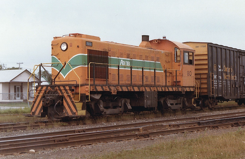 Abitibi-Price Paper locomotives