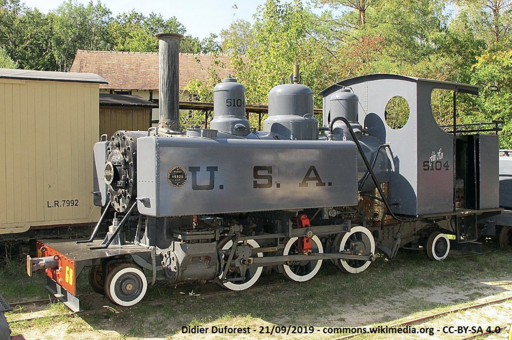 U.S. Army Preserved Locos