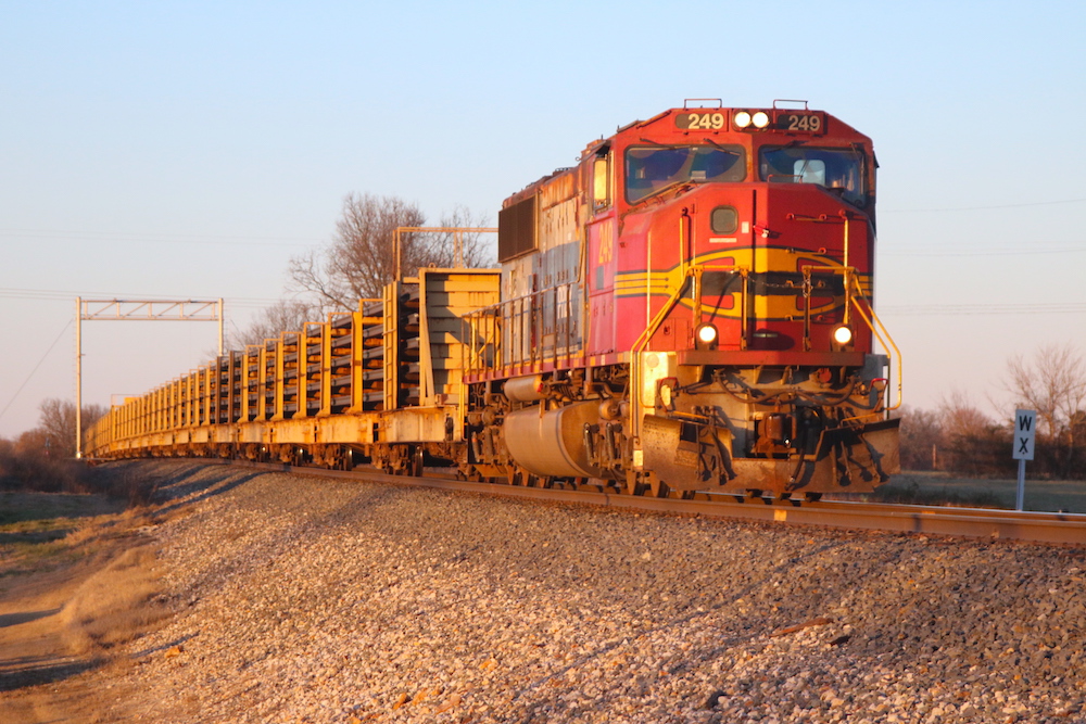 BNSF's SD75