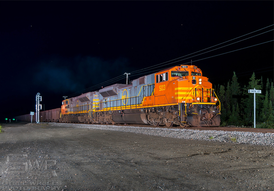 Quebec North Shore & Labrador locomotives