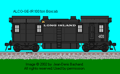 Alco-GE-IR 100-Ton Box Cab Data Sheet