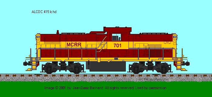 Alco C-415 Roster and Data
