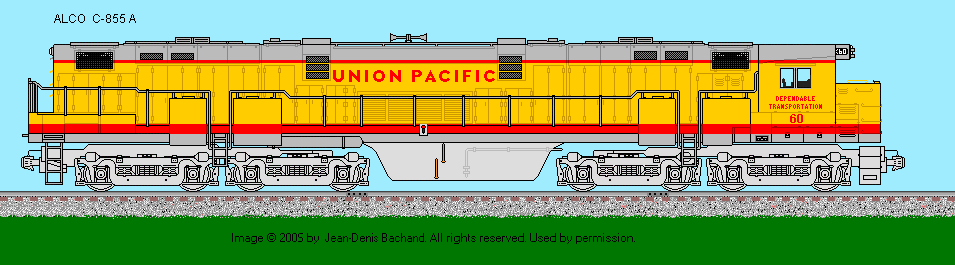 Alco C643 & C855 Roster