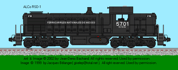 Alco RSC1/RSD1/MRS1 Roster