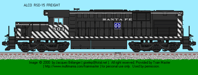Alco RSD15 and MLW RSD17 rosters