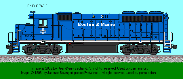 EMD GP40-2 Data Sheet