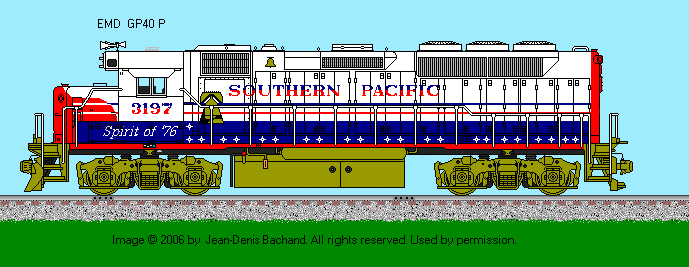 EMD GP40-2P Data Sheet