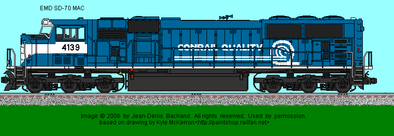 EMD SD70MAC Data Sheet