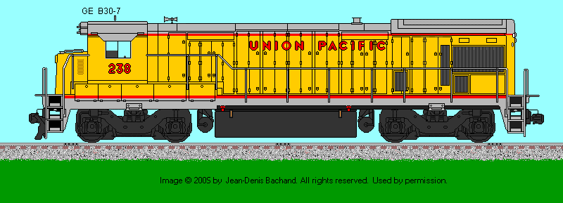 GE B30-7 Data Sheets