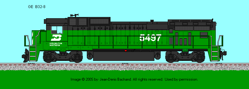 GE B32-8 Data Sheets