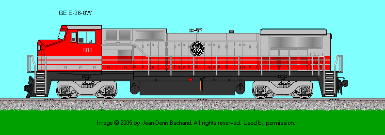 GE B36-8W Data Sheet