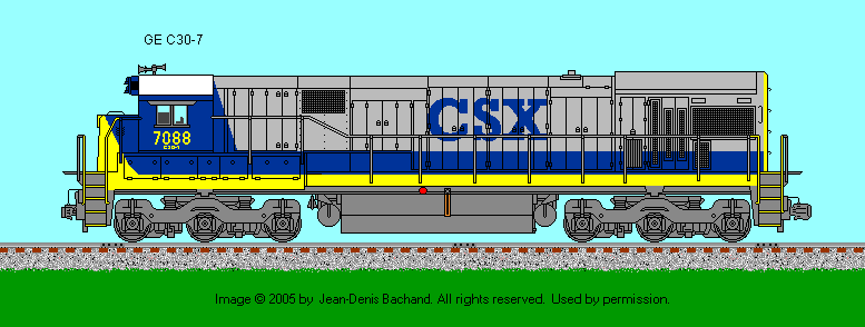 GE C30-7 Data Sheet
