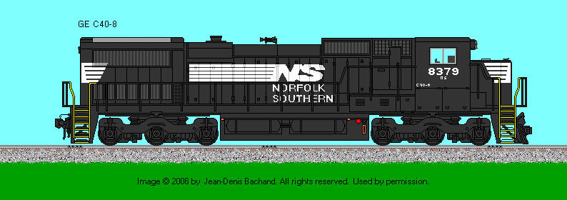 GE C40-8W Data Sheet