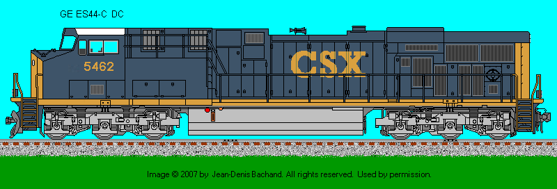 GE ES44DC Data Sheets