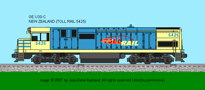 GE U30C Export Data Sheets