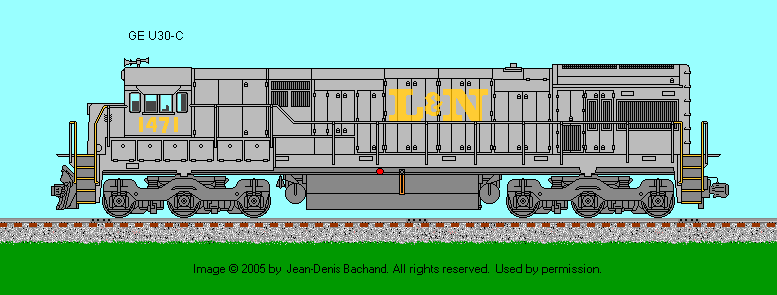 GE U30 & P30CH roster