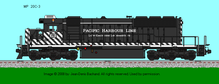 Motive Power Industries MP20C-3 Data Sheet